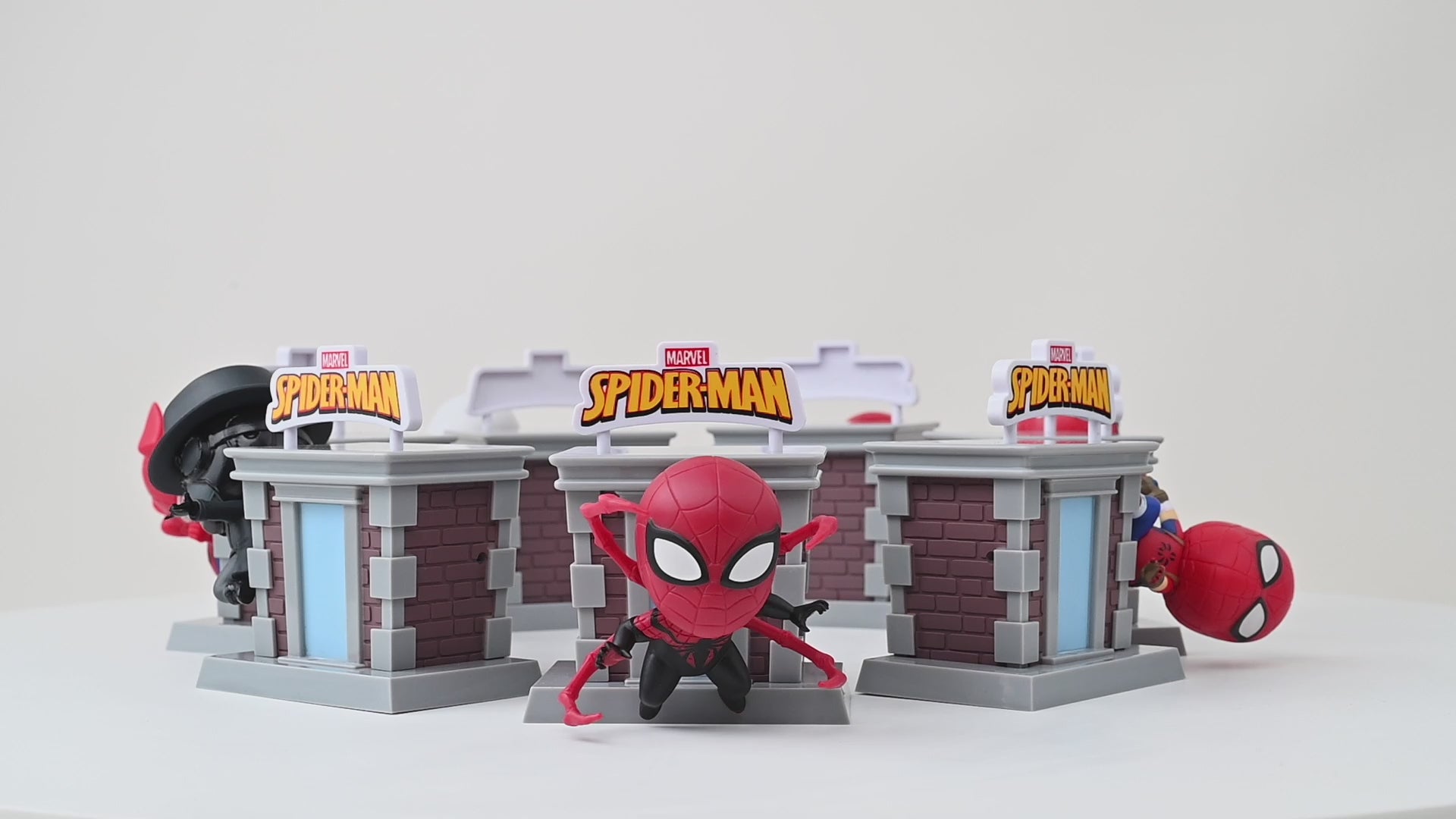 MARVEL Spider Man Tower Series Hero Box Blind Box YuMe Toys